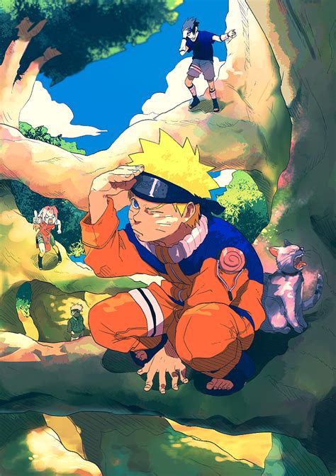 Team Naruto Image By Pixiv Id Zerochan Anime