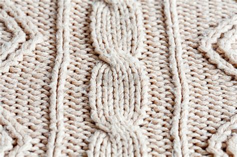 针织布作为背景。