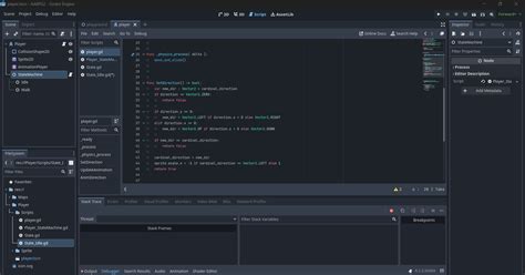 2D Character StateMachine Programming Godot Forum