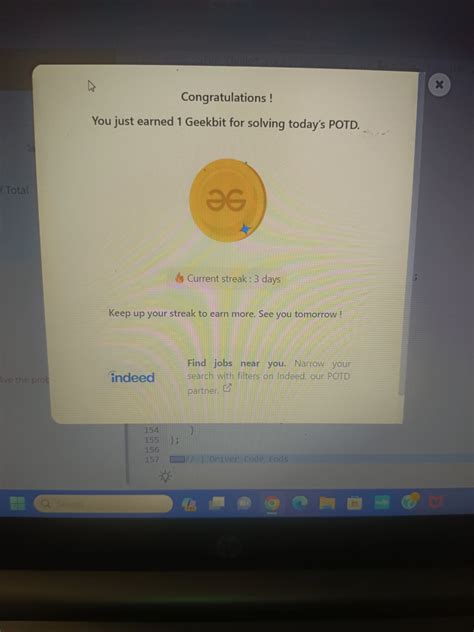 Gfgpotd Codingjourney Challengeaccepted Codingchallenge