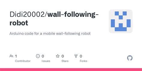 Github Didi20002wall Following Robot Arduino Code For A Mobile Wall