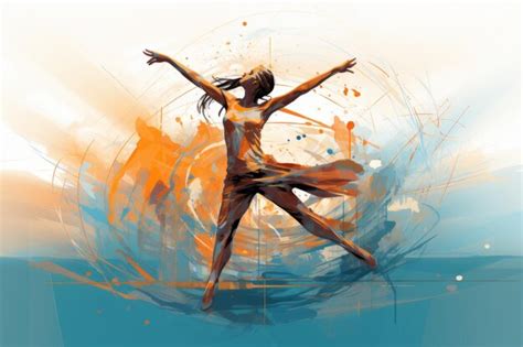 Premium Ai Image Body Movement And Flow Dynamic Poses Choose Yoga Or Dance Poses To Depict The