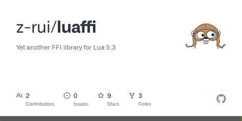 Github Z Rui Luaffi Yet Another Ffi Library For Lua