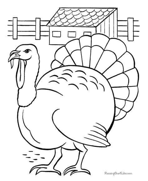 Funny Color Turkey Printable