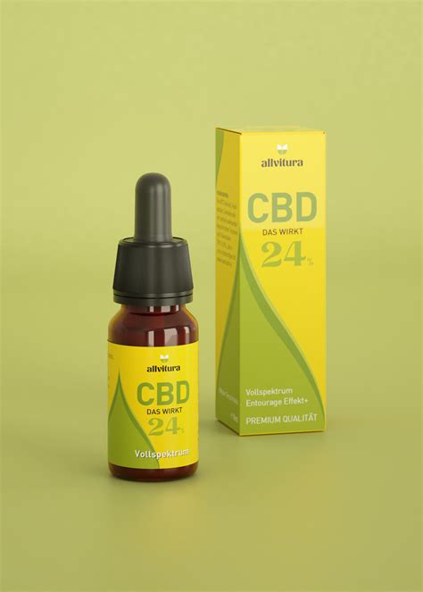 Cbd Öl 24 Premium Vollspektrum Öl Mit Neuer Formel Allvitura E U