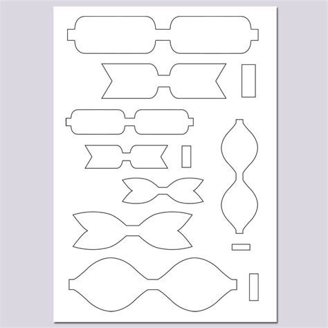 Svg Bow Template For Cricut Or Silhouette Artofit