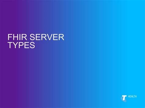 Fhir Server Design Review Ppt