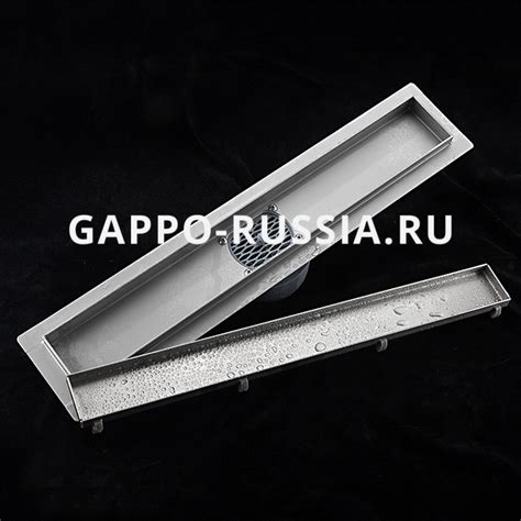Душевой трап (сухой затвор) Gappo G88007-4