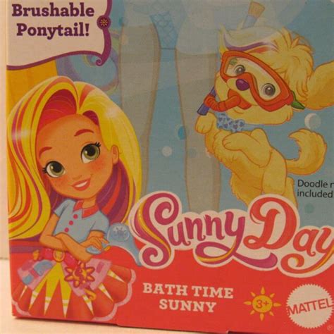 Sunny Day Nickelodeon 6 Inch Mini Doll Bath Time Sunny Brushable