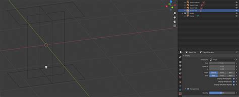 how to hide reference image outlines basics and interface blender