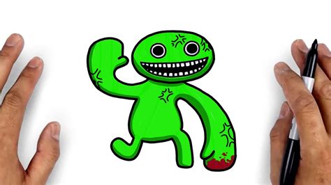 How To Draw Jumbo Josh Garten Of Banban Easy Youtube Knowledge Basemin