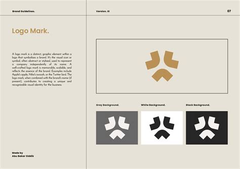 Logo Brand Identity Brand Guidelines Behance