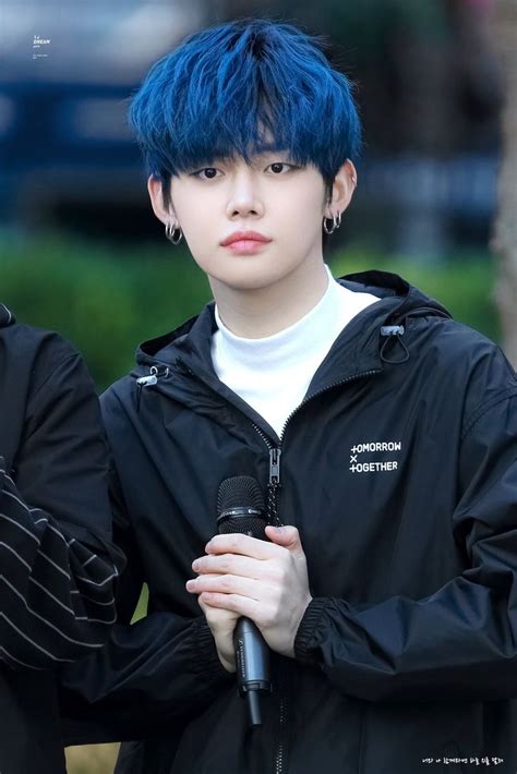 Txt Mini Fanmeeting 191107 Tomorrow X Together Yeonjun Color De Pelo