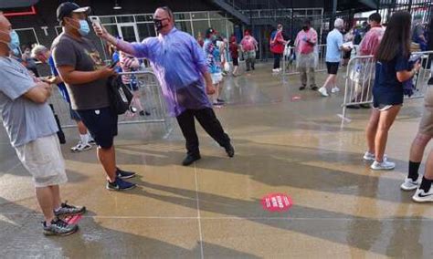 Hot Dog A Ballgame With A Smaller Crowd At Chicago Dogs Opener In