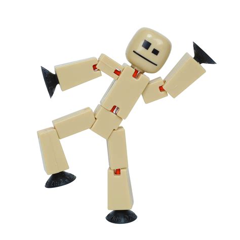 Zing Stikbot Single Pack Includes 1 Stikbot Collectible Action Figures And Accessories Stop