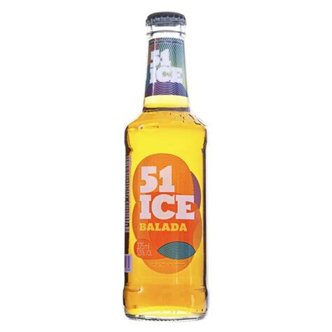 Bebida Mista Alcoólica Gaseificada Guaraná 51 Ice Balada Garrafa 275ml