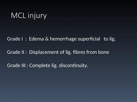 Mri Of The Knee Acl Pcl Mensicus And Collaterals Ppt
