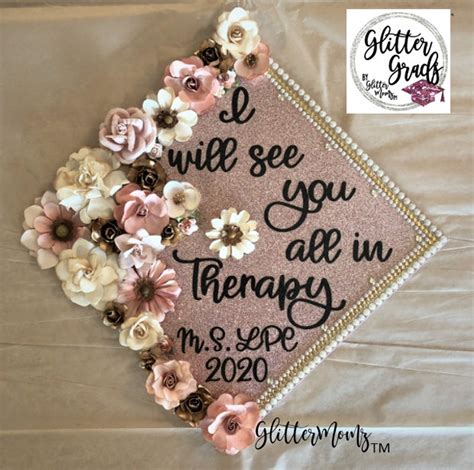Graduation Cap Designs Glitter