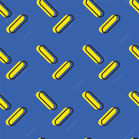 Premium Vector Seamless Geometric Rounded Rectangle Pattern