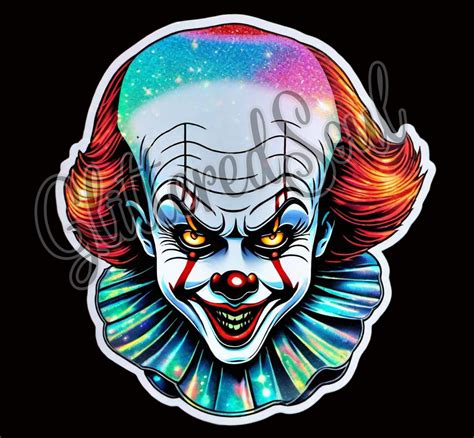 Pennywise It Sublimation Png Etsy