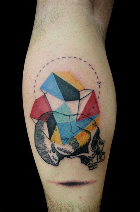 Attractively Angular Geometric Tattoos 75 Pics