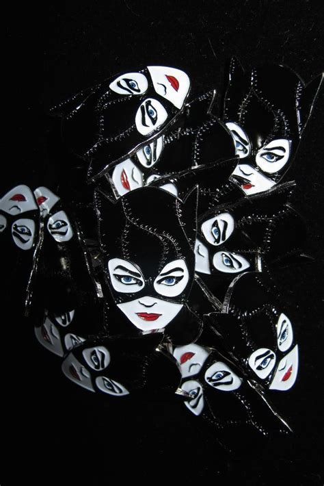 Nothing Pins — Catwoman Enamel Pin Enamel Pins Catwoman Soft Enamel