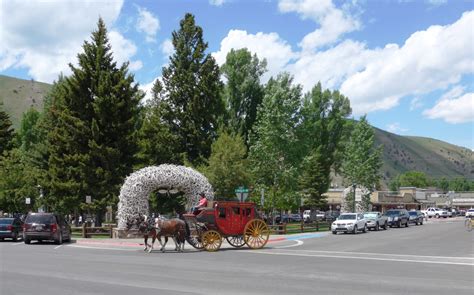 Jackson Town Square Jackson Wyoming