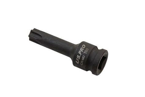 Us Pro Tools 1 2 Dr Impact Torx Bit Socket T60 X 78mm All Tools Direct