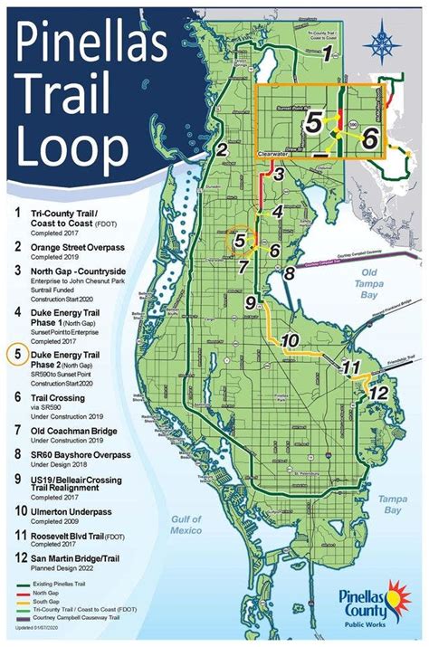 North Pinellas County Map