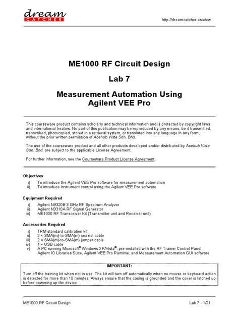 me1000 lab07 measurement automation using agilent vee pro v2 40 pdf