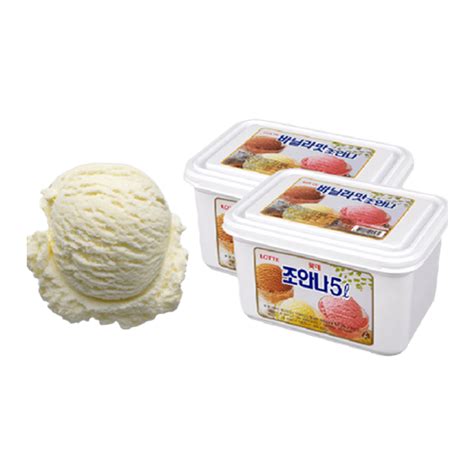차별화상회 냉동 조안나 바닐라 아이스크림 5lea