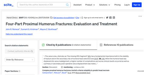 Four Part Proximal Humerus Fractures Evaluation And Treatment