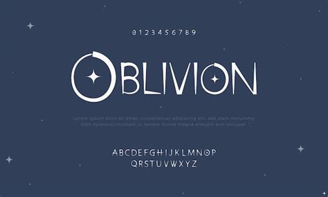 Premium Vector Vector Minimal Font Creative Modern Alphabet