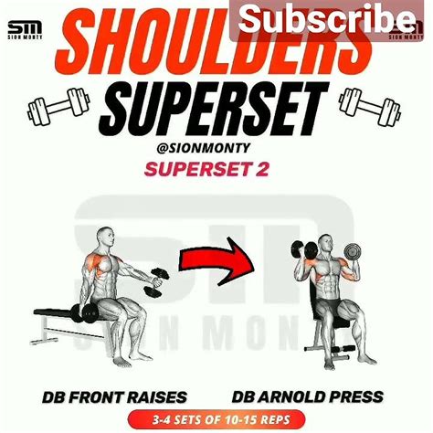 Superset🔥dumbbell🏋shoulder⚡ Workout💪at Home🏡sionmonty Fitnessshorts