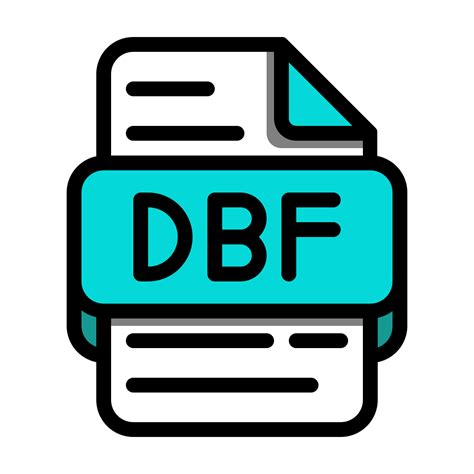 dbf database file extension format document ui icon download on iconfinder