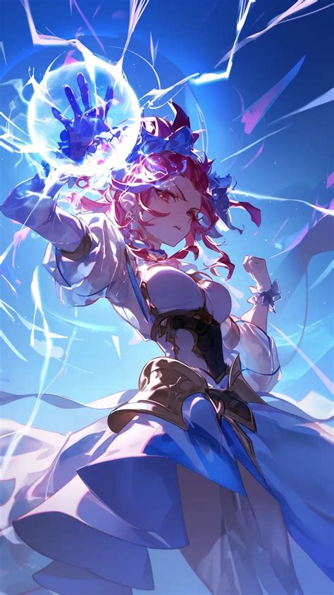 宙に舞う輝きの魔法少女ポーズ｜イラスト・フリー素材なら「シンテリ」