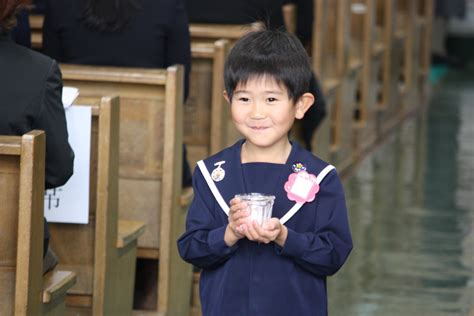 卒園感謝の祈り 星美学園幼稚園
