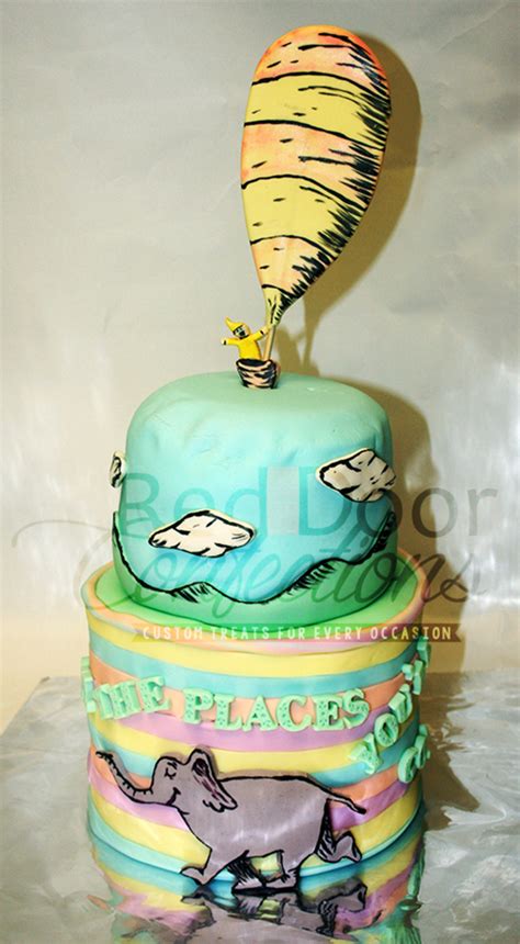 Oh The Places Youll Go Cake Made For My Sons Pre K Graduation All Hand
