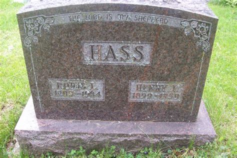 Henry F Hass 1899 1950 Find A Grave Memorial