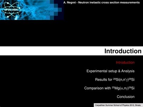PPT Precise Neutron Inelastic Cross Section Measurements PowerPoint Presentation ID