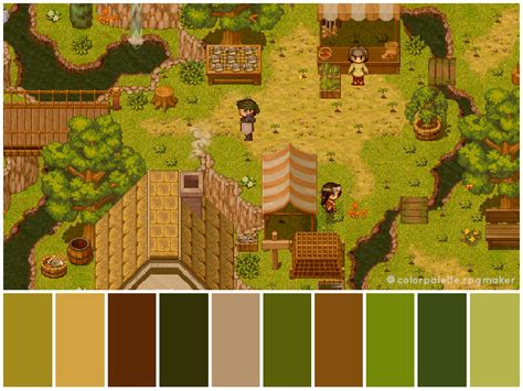 🎨 Color Palette Rpg Maker On Twitter Game Twell Developer Luc