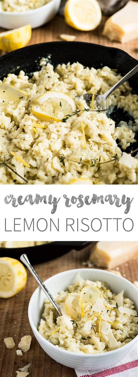 Creamy Lemon Risotto Plated Cravings
