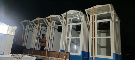 Steel Portable Atm Cabin At ₹ 800 Square Feet In Rangareddy Id