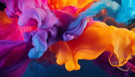 Premium Photo Abstract Liquid Ink Background
