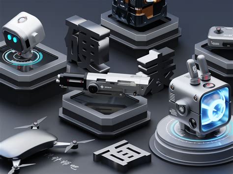 Blender 硬表面建模 Boxcutter Ui设计师吧 站酷zcool