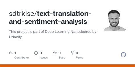 github sdtrklse text translation and sentiment analysis using