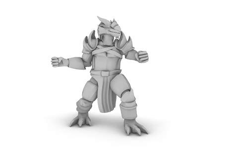 Dragonborn Paladin Body Dnd Miniature 3d Printed Resin Triple D Designs