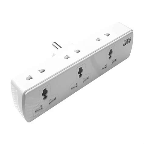 No Of Poles Triple Pole Type1 MX Multi Plug Electric Socket With 6 Way Output At 742 Piece In