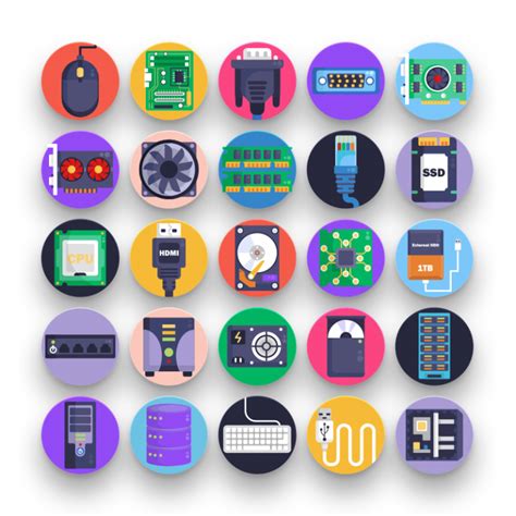 Computer Hardware Icons Dighital Icons Premium Icon Sets For All Your Designs