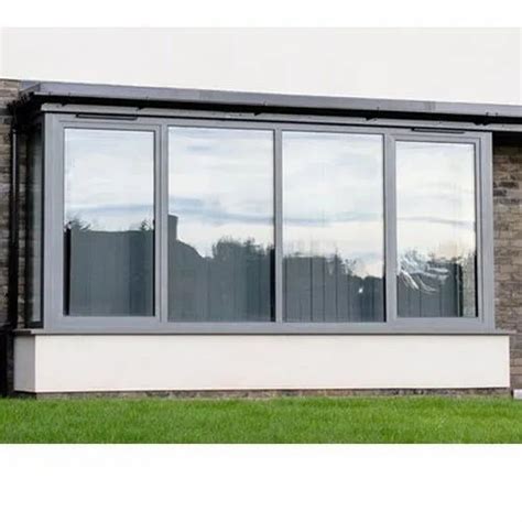 Powder Coated Modern Aluminium Glass Window At Square Feet In Hyderabad ID